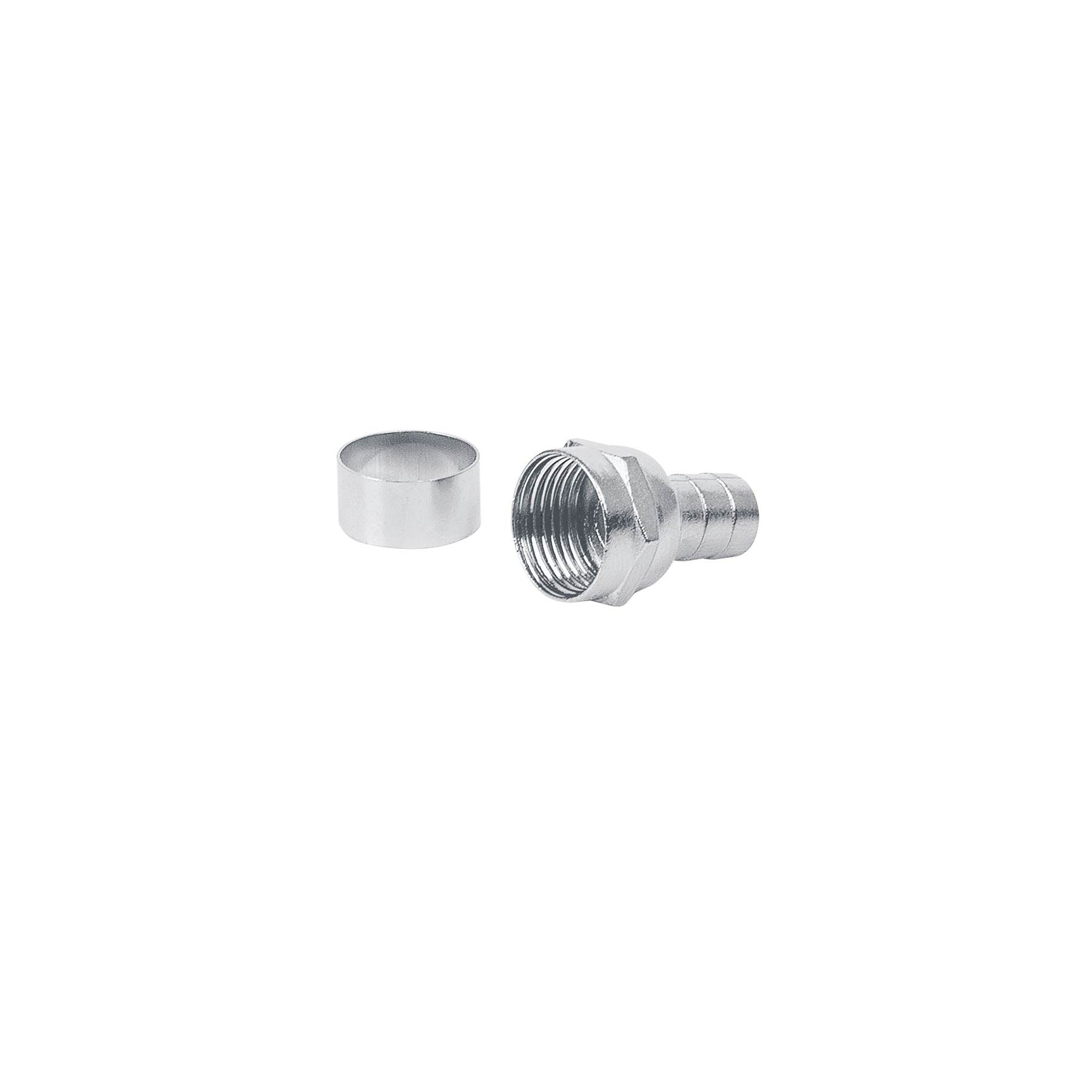 Conector Tipo Campana Cable RG6 - Todo Truper