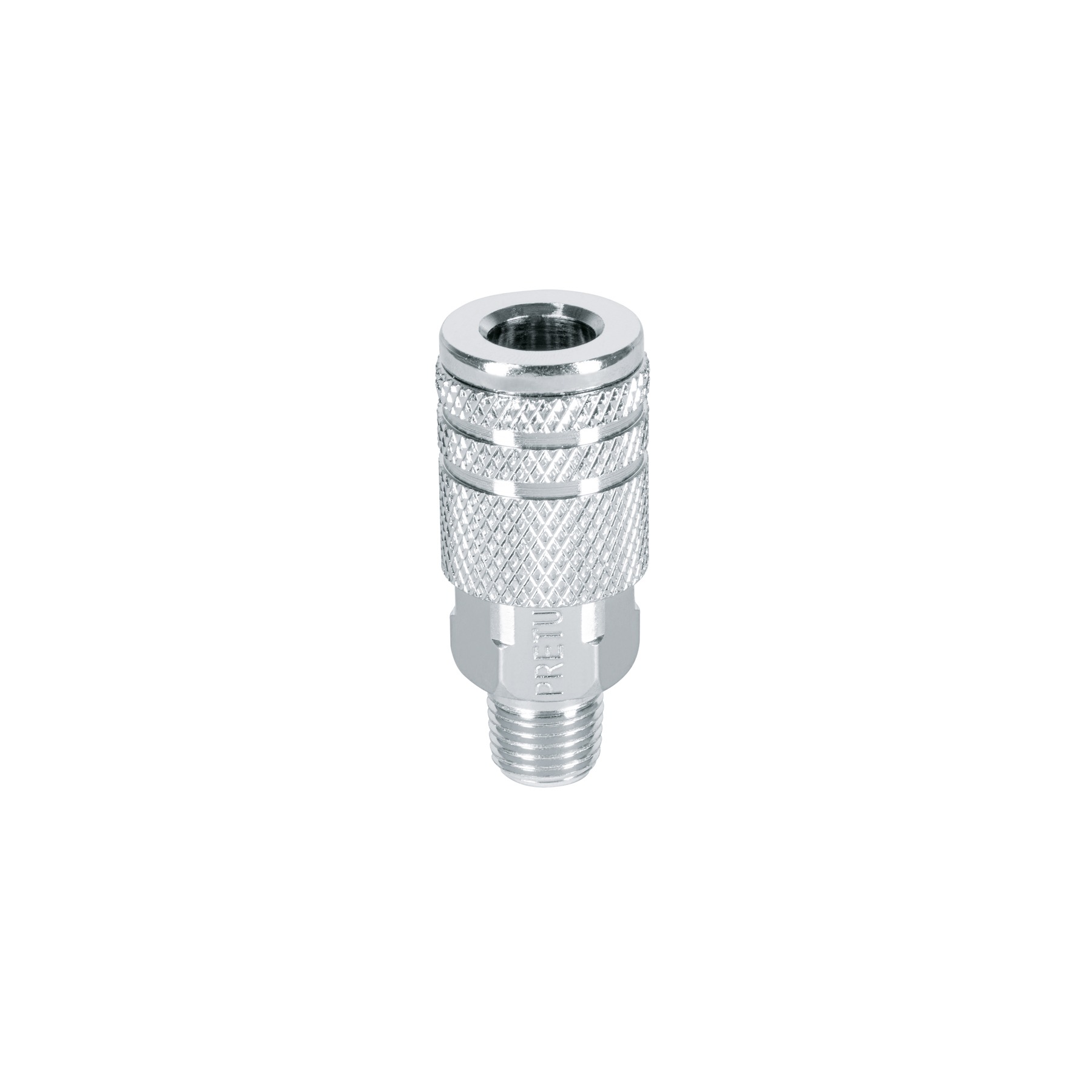 Cople acero, cuerda 1/4NPT, macho - Bckend Todo Truper