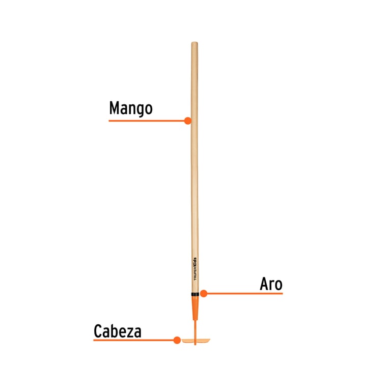 Azadón para niños con mango de 42, Truper - Bckend Todo Truper