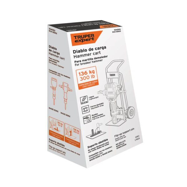 Diablo transportador para martillo demoledor , TRUPER EXPERT - Bckend ...