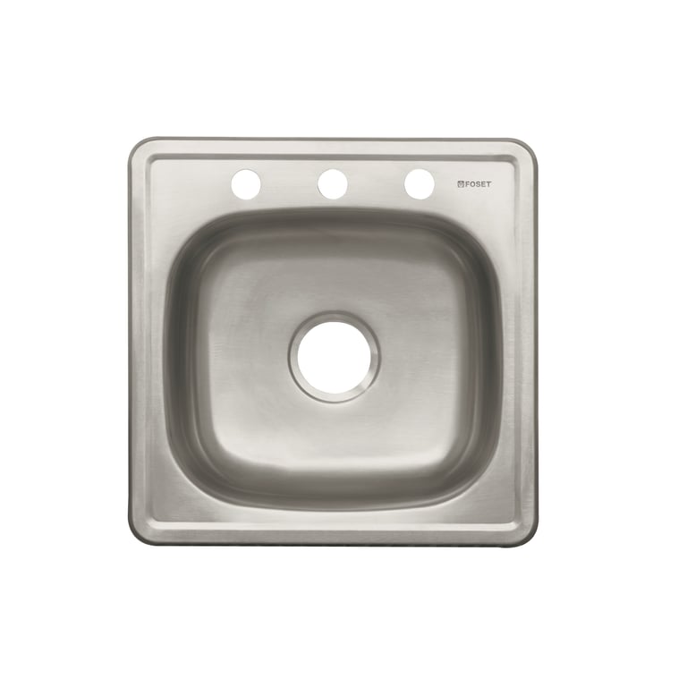 Tarja de empotrar sencilla 48x48cm, Foset Basic - Todo Truper